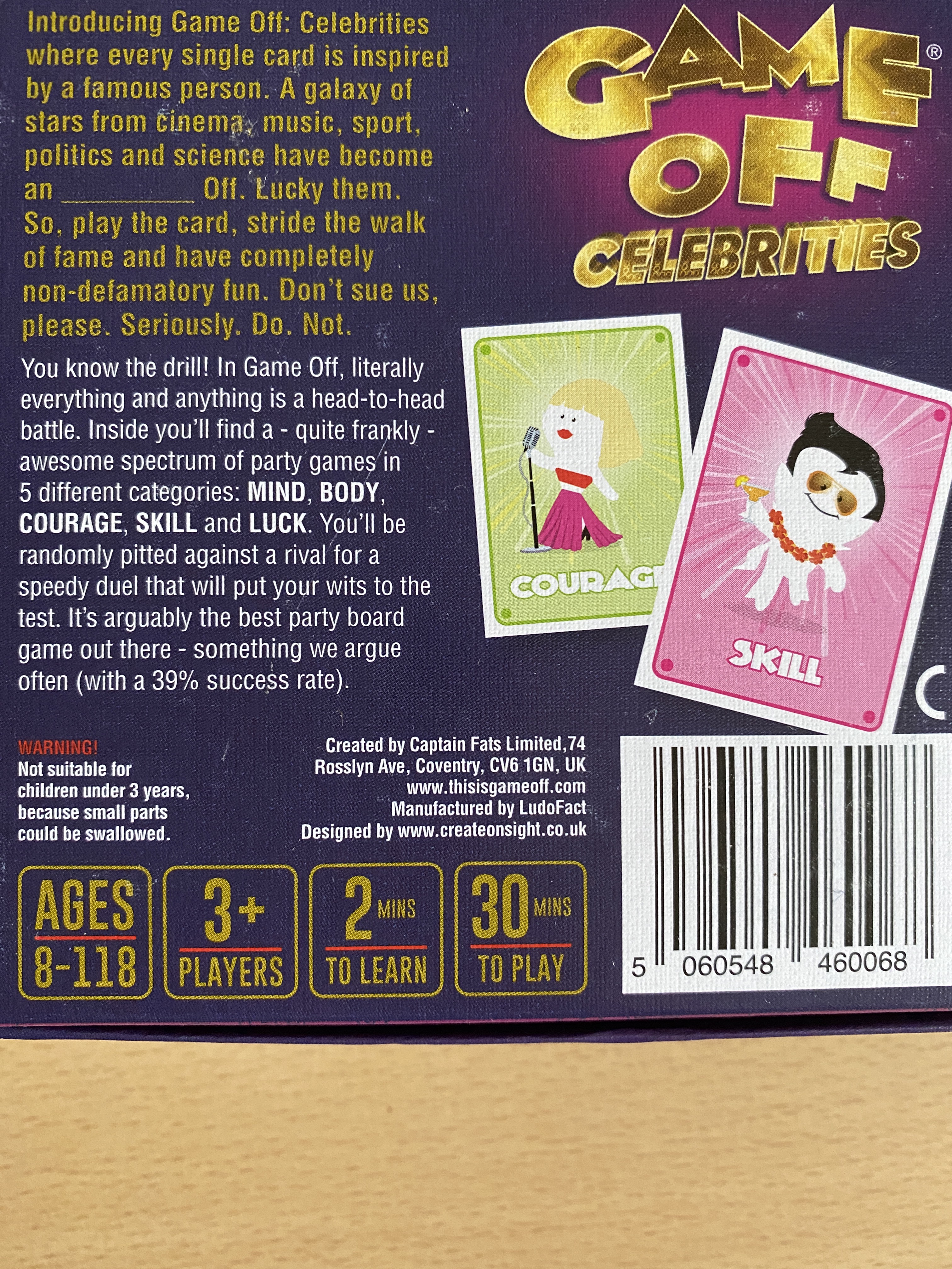 GAME OF CELEBRITIES — Karen's World